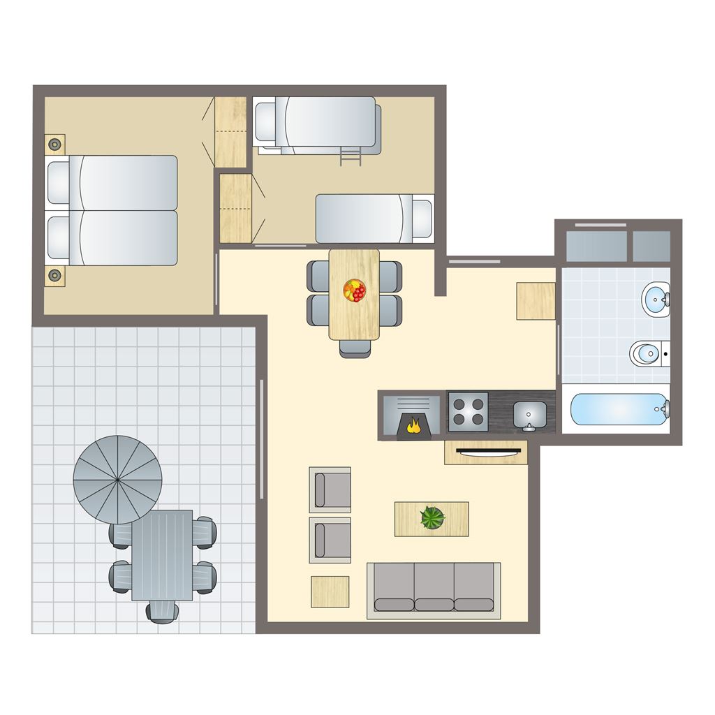 5-Personen-Ferienhaus 5B1 in Ferienpark Het Vennenbos